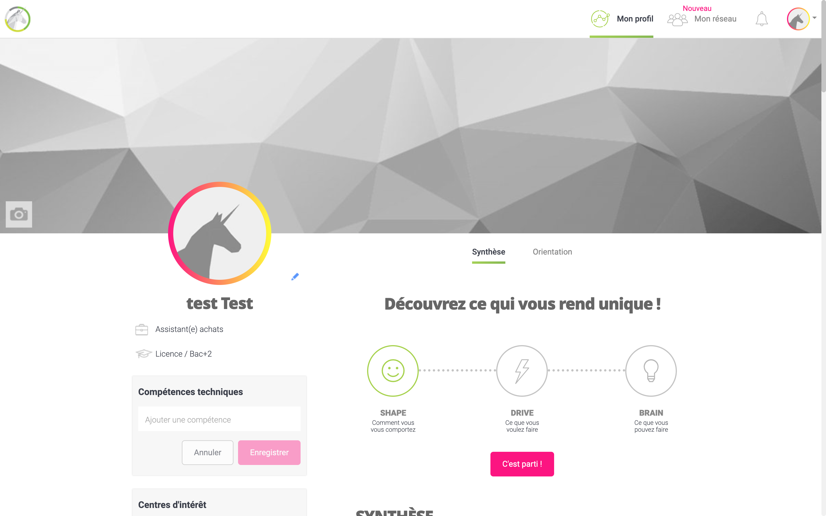 Compléter les questionnaires AssessFirst